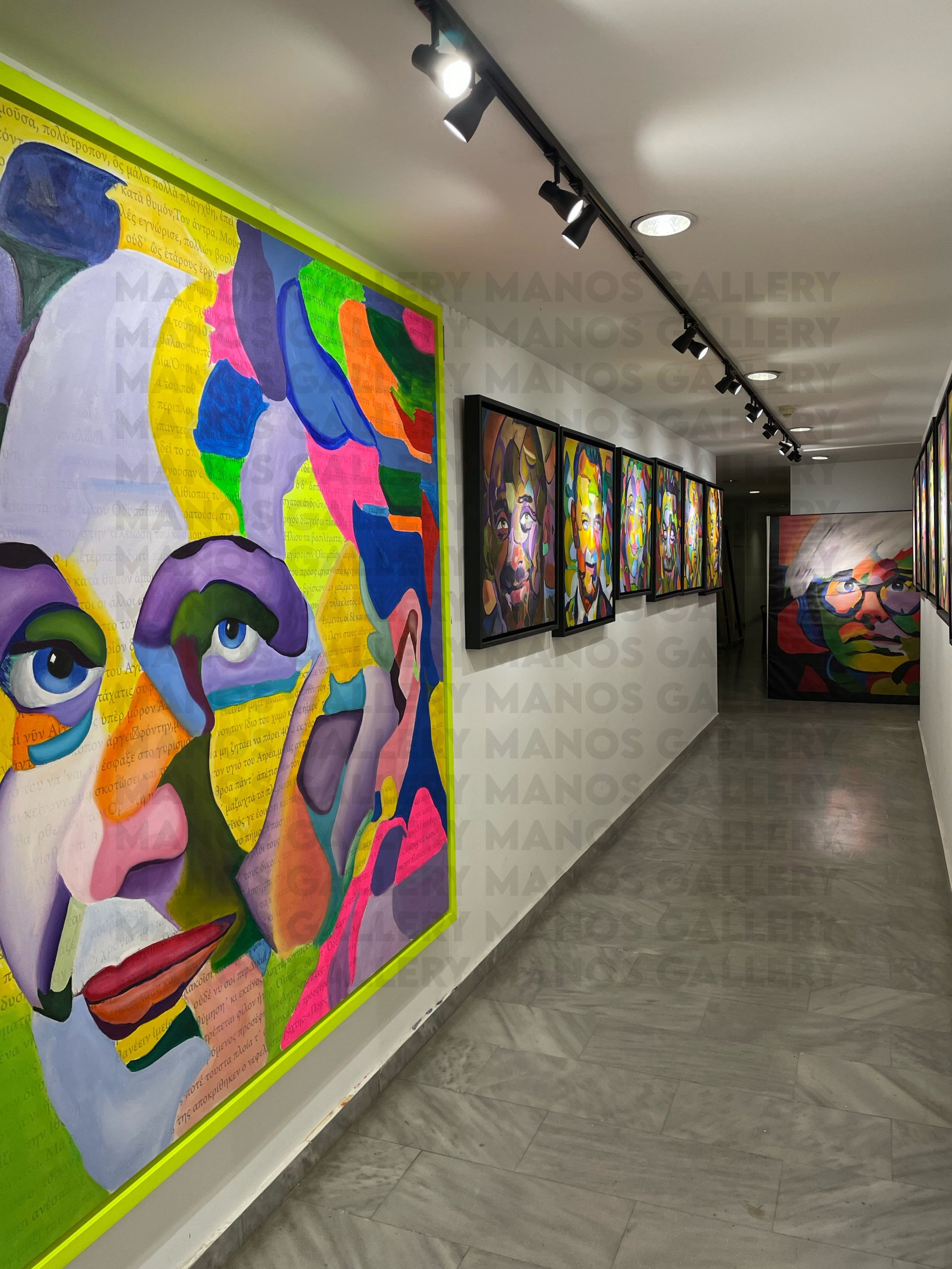 A tour at my atelier - Manos Art Gallery