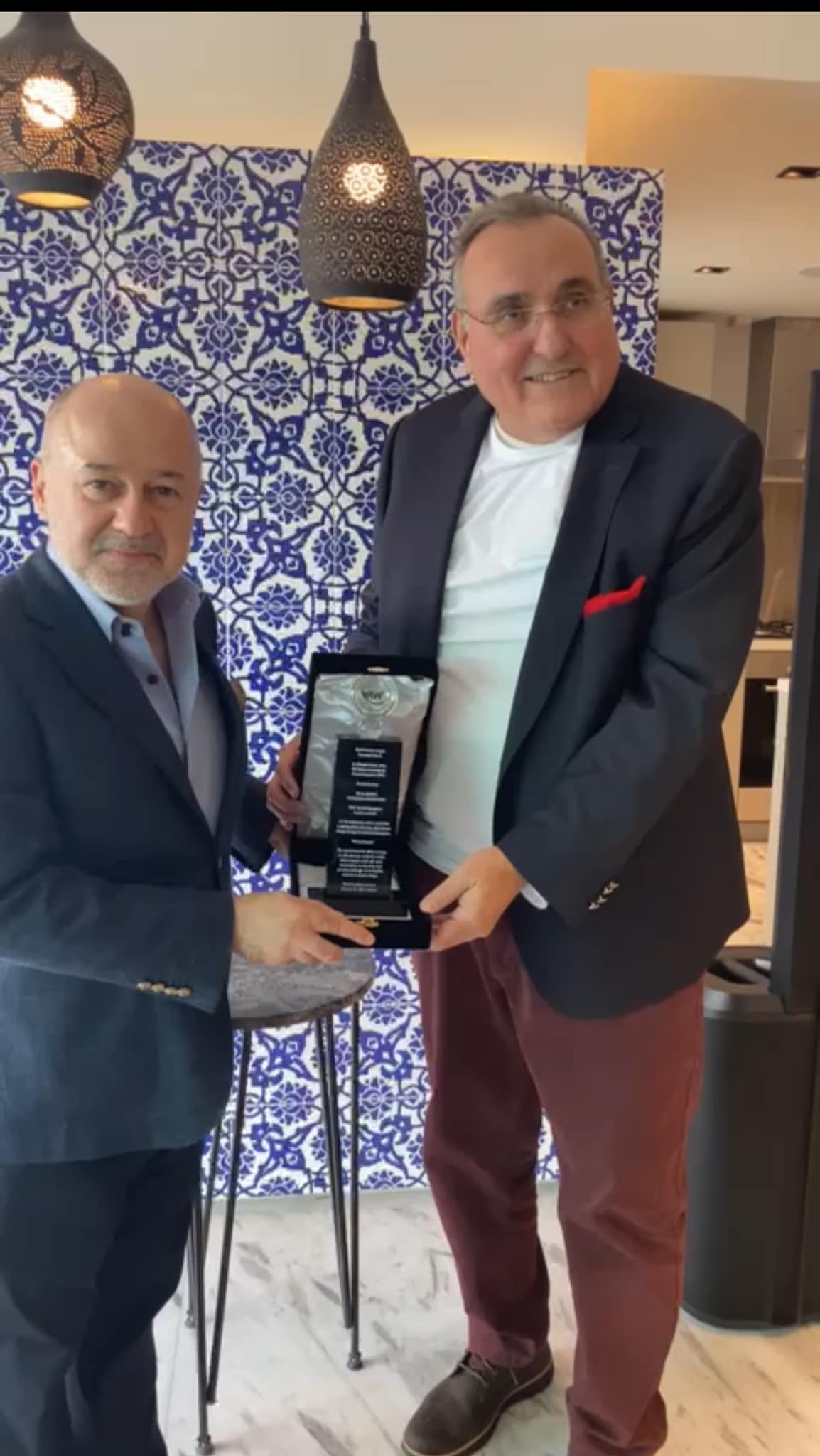 Manos Ioannidis, "the Painter of Colors," Honored with the WBAF Special ...